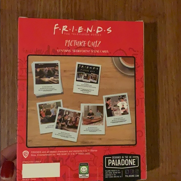 Games | Friends Tv Show Picture Quiz Game | Poshmark